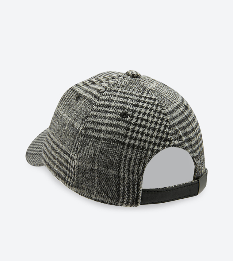 Buy Aldo Accessories Gwarelian Strap Buckle Closure Hat Grey In Grey ...