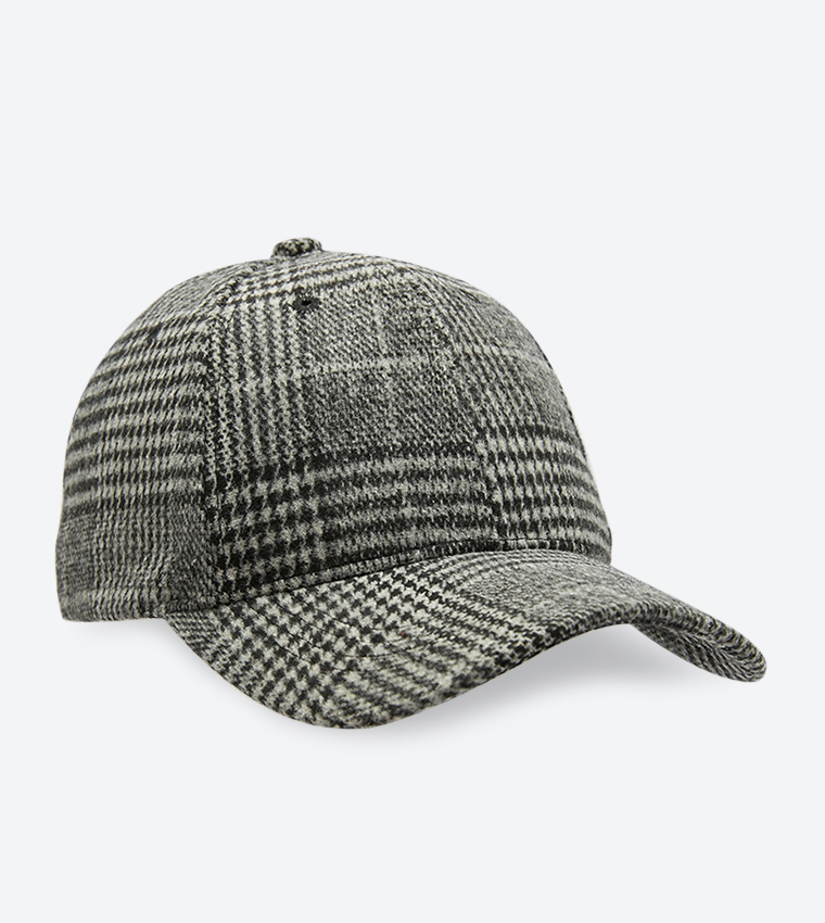 Buy Aldo Accessories Gwarelian Strap Buckle Closure Hat Grey In Grey ...