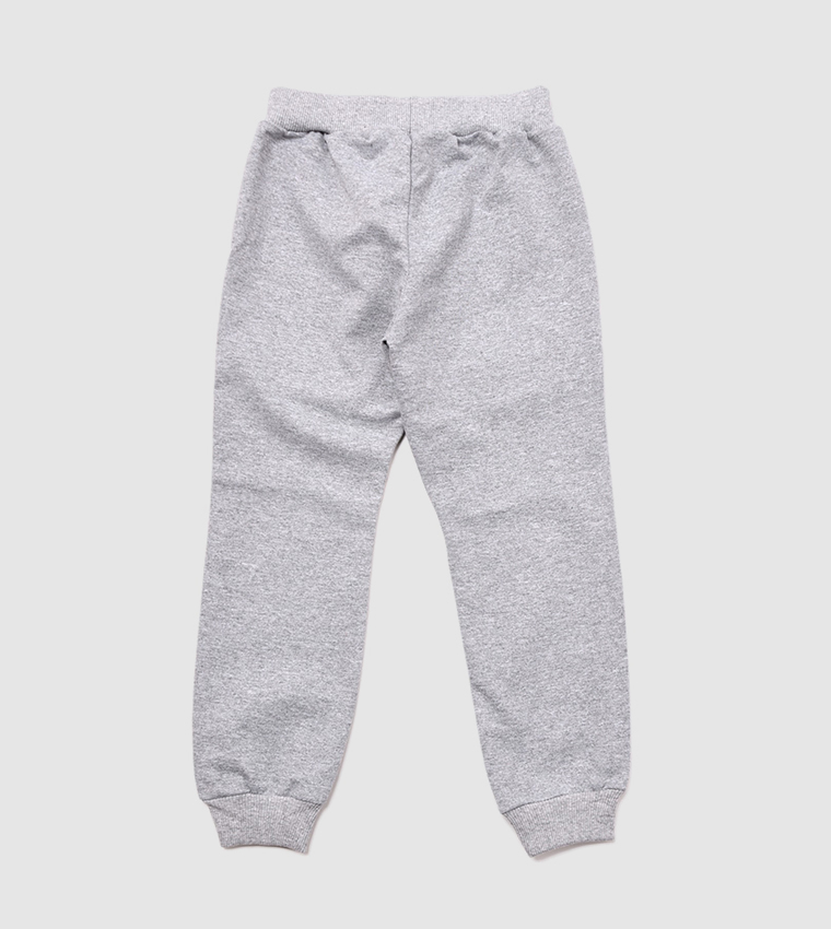 Buy Trendyol Knee Slim Sweatpants In Grey | 6thStreet Qatar