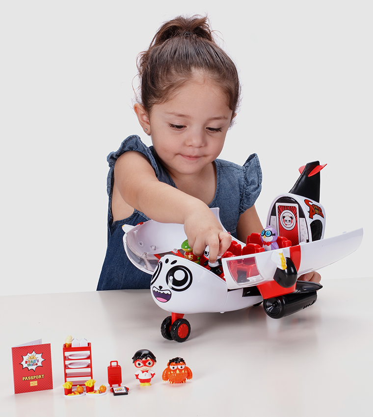 Buy DICKIE Ryan'S World Combo Panda Airplane Set In Multiple Colors ...