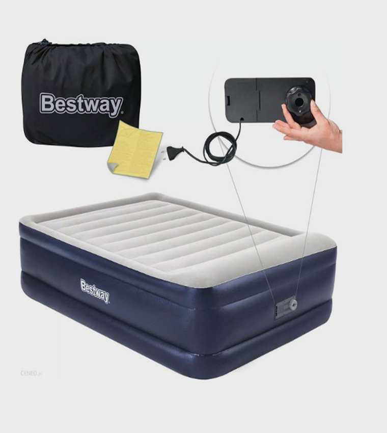 Buy BESTWAY @ FC Tritech Airbed Queen Built In Ac Pump (2.03M X 1.52M X 61 Cm) In Multiple ...