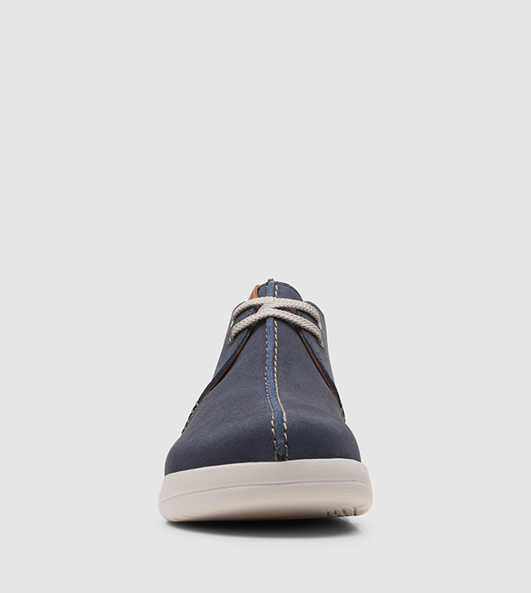 Buy Clarks Driftway Seam Casual Shoes In Blue | 6thStreet Oman