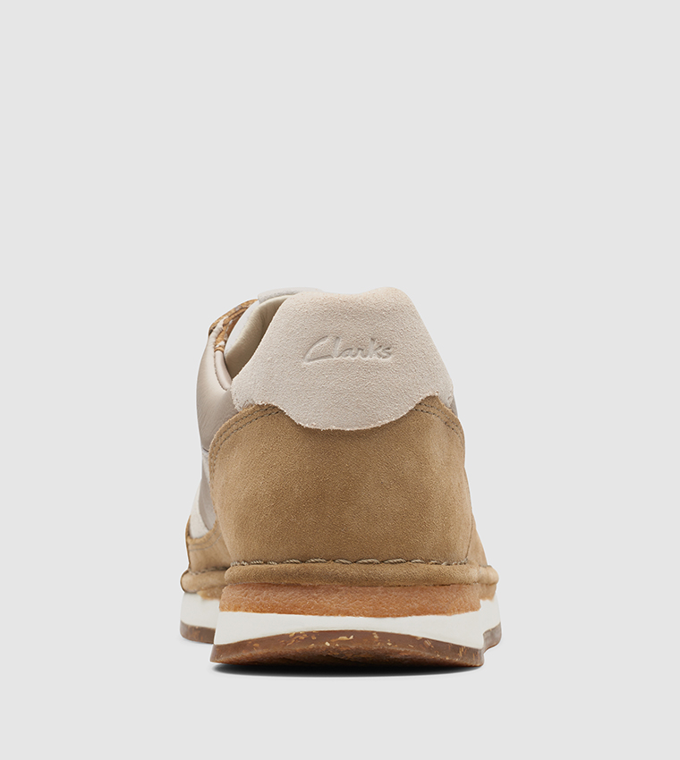 Buy Clarks CraftRun Tor Color Block Sneakers In Brown | 6thStreet Saudi ...