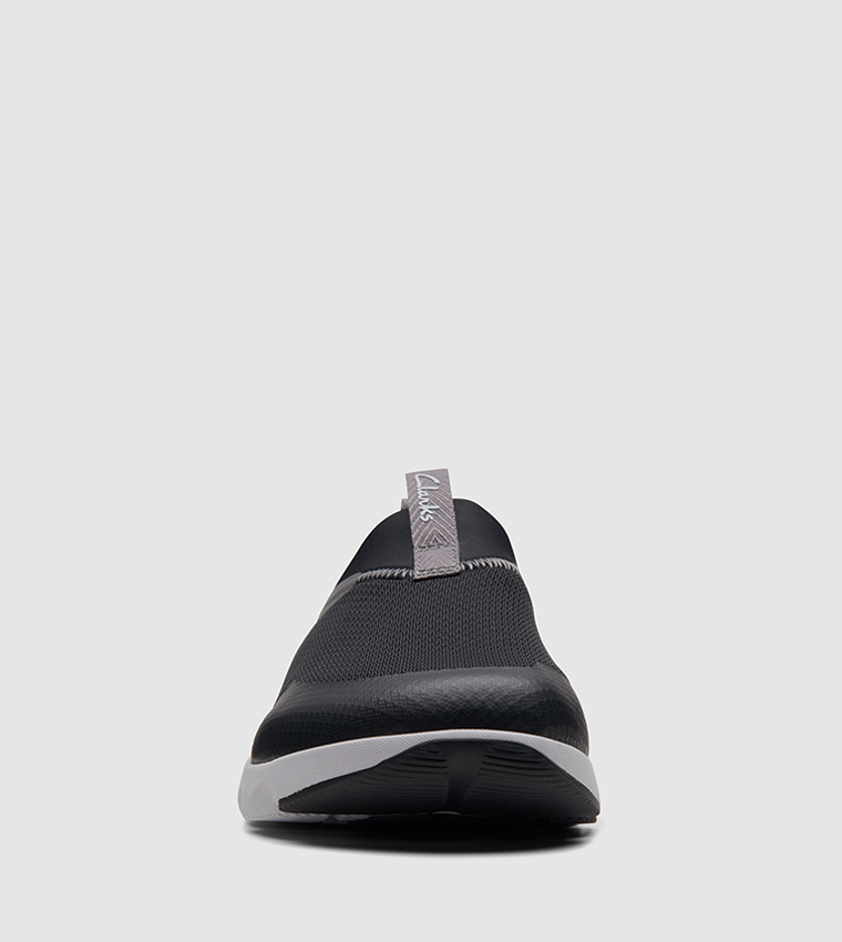 Buy Clarks ATL Coast Moc Slip On Casual Shoes In Black | 6thstreet ...