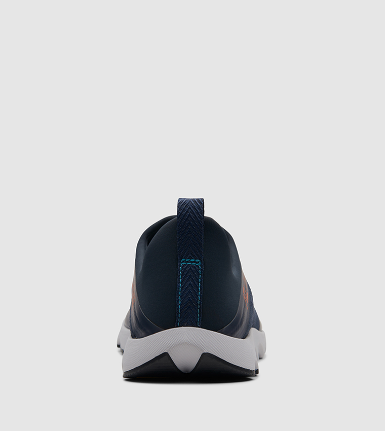 Buy Clarks ATL Coast Moc Slip On Casual Shoes In Blue | 6thstreet Saudi ...