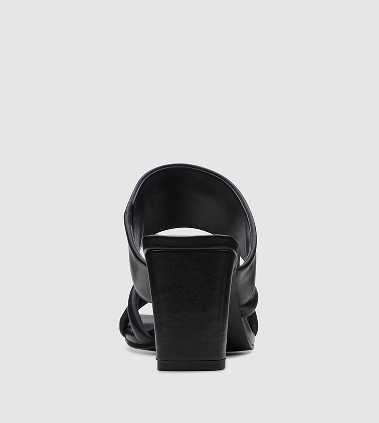 Buy Clarks Seren 65 Open Toe Heel Sandals In Black | 6thStreet Qatar
