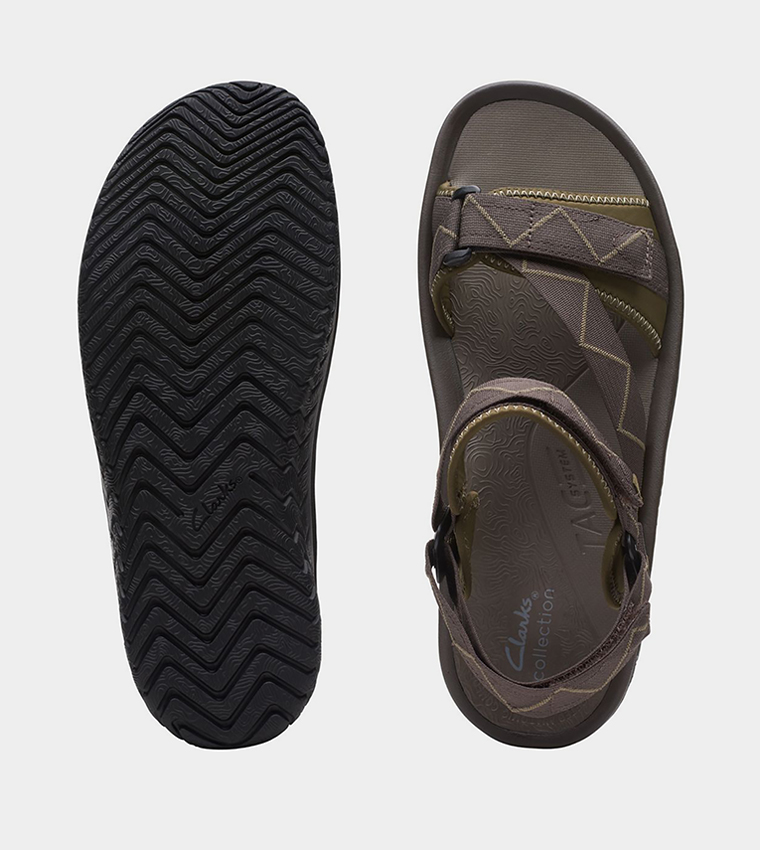Buy Clarks Wesley Trail Casual Sandals In Brown | 6thStreet Saudi Arabia