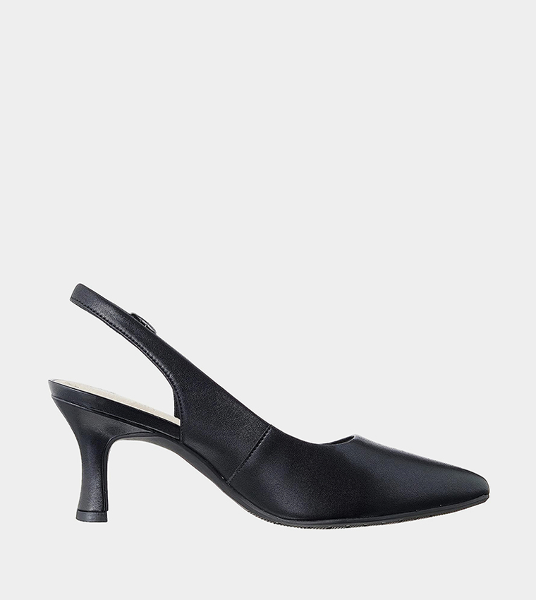 Buy Clarks Kataleyna Step Slingback Pumps In Black | 6thStreet Qatar