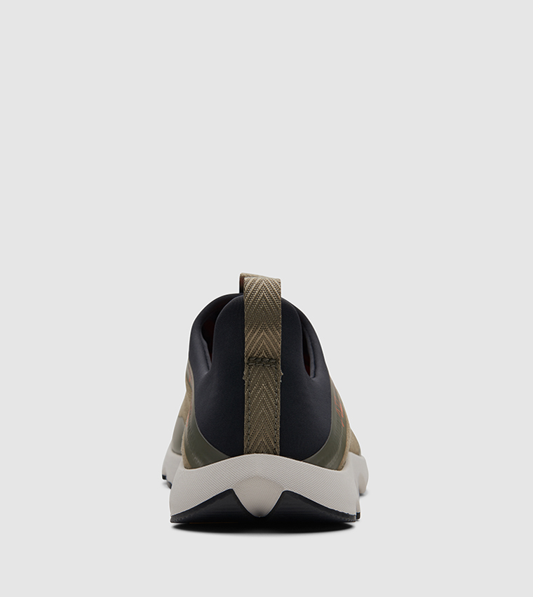 Buy Clarks ATL Coast Moc Slip On Casual Shoes In Khaki | 6thStreet ...