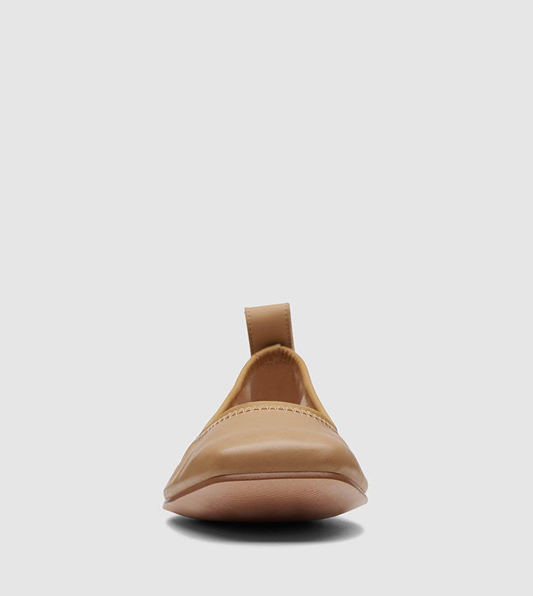 Buy Clarks Seren Ballet Ballerinas In Brown | 6thStreet Qatar