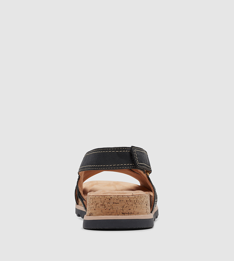 Buy Clarks Yacht Cross Casual Sandals In Black | 6thStreet Qatar