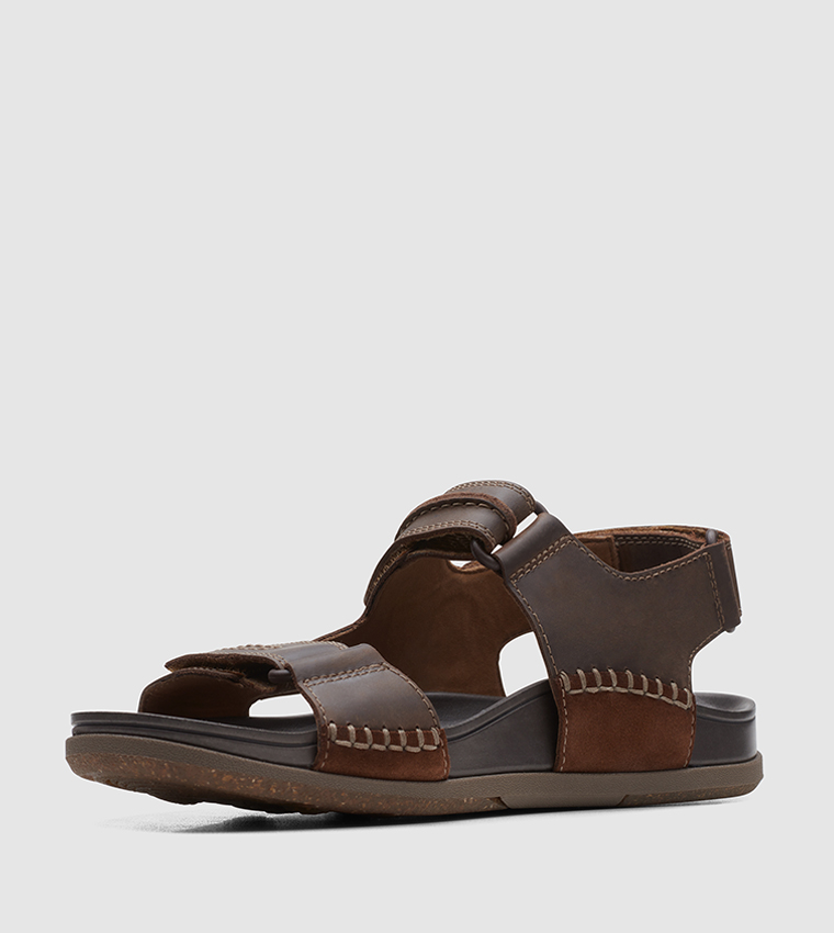 Buy Clarks Nature 5 Trail Casual Sandals In Brown | 6thStreet Saudi Arabia