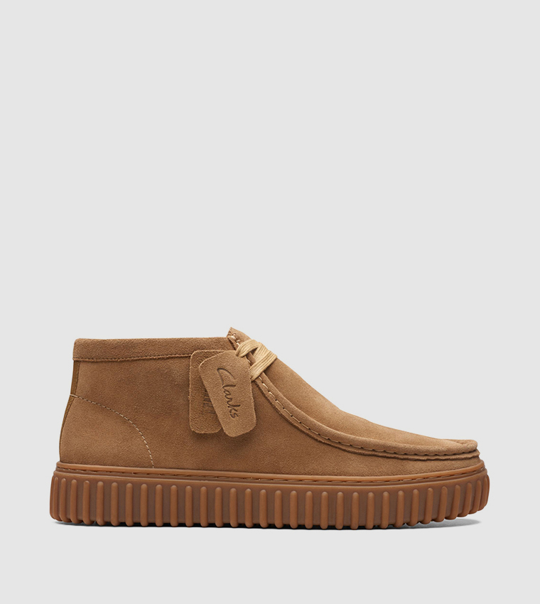 Buy Clarks Torhill Hi Flatform Slip On Shoes In Brown | 6thStreet Saudi ...