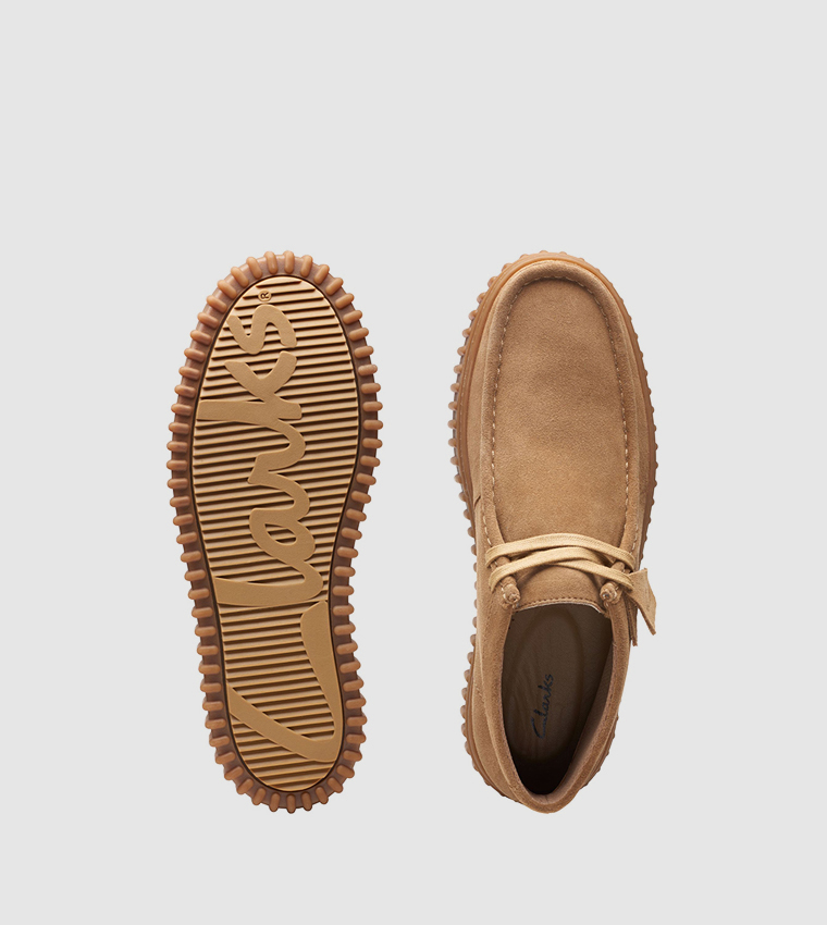 Buy Clarks Torhill Hi Flatform Slip On Shoes In Brown | 6thStreet Saudi ...