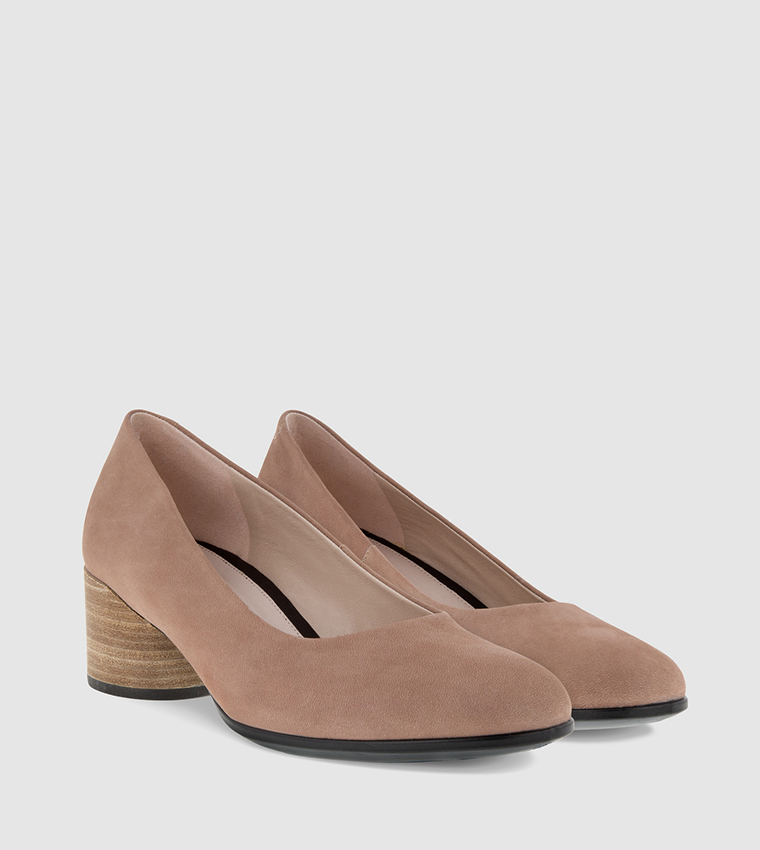 Buy ECCO Shape 35 Mod Block Pumps In Pink | 6thStreet UAE