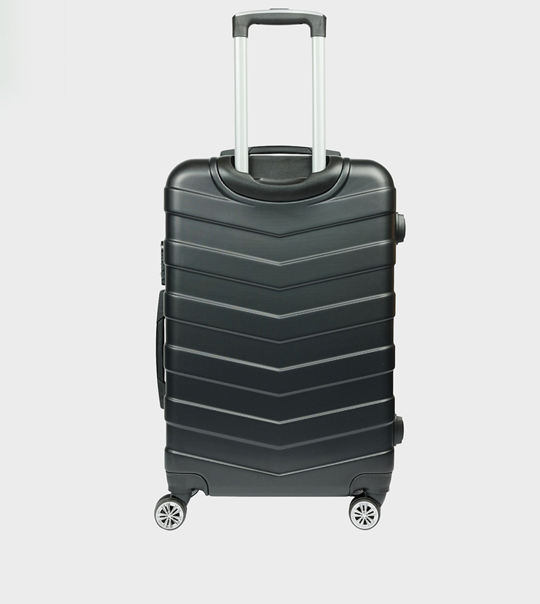 Buy ALTINYILDIZ CLASSICS Hard Shell Trolley Large In Black | 6thStreet ...