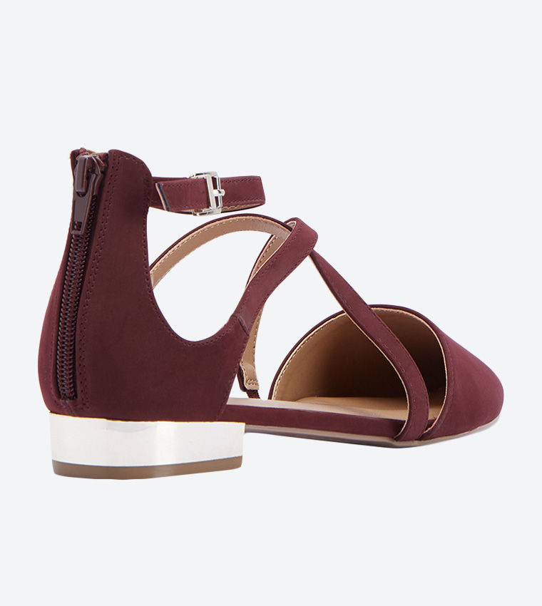 Buy Call It Spring Watery Buckle Closure Sandals Red 30014002 WATERY In ...