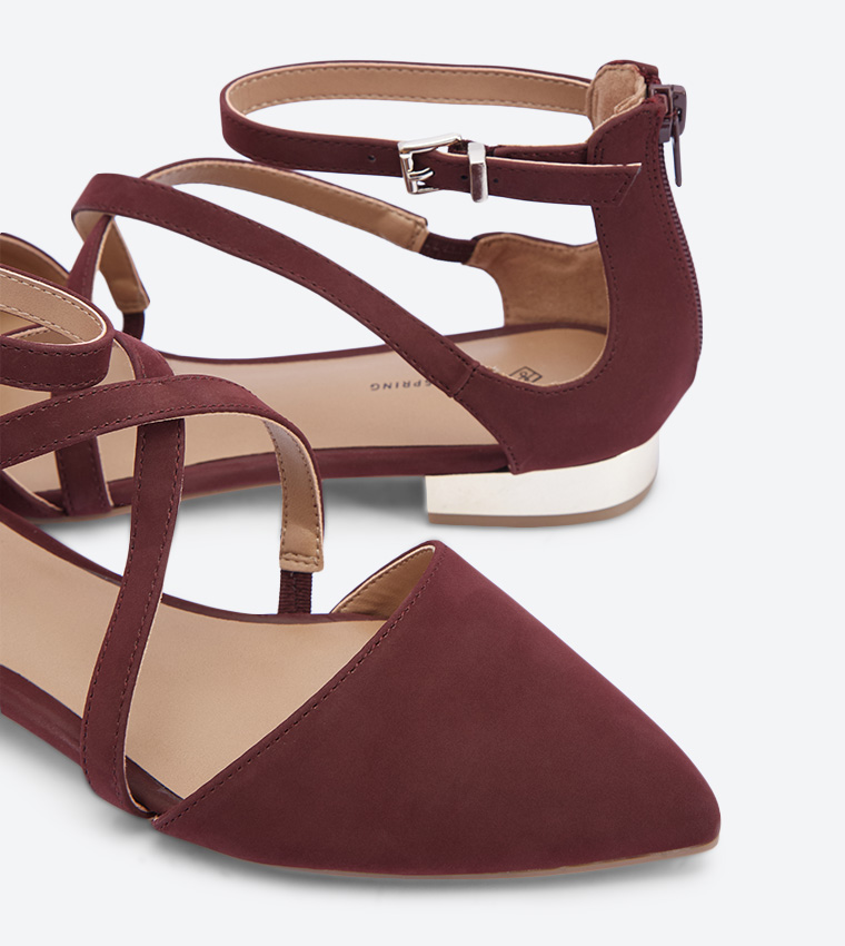 Buy Call It Spring Watery Buckle Closure Sandals Red 30014002 WATERY In ...