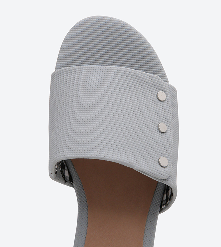 Buy Call It Spring Hairasien Mule Sandals Light Blue In Light Blue ...