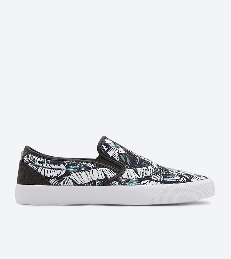 Buy Call It Spring Lion King Collection Leaf Printed Hyena Slip Ons ...