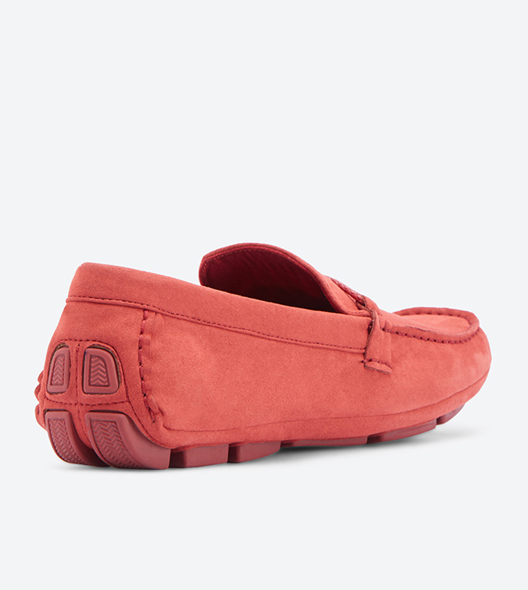 Buy Call It Spring Rainy Round Toe Loafers Red 30044020 RAINY In Red ...