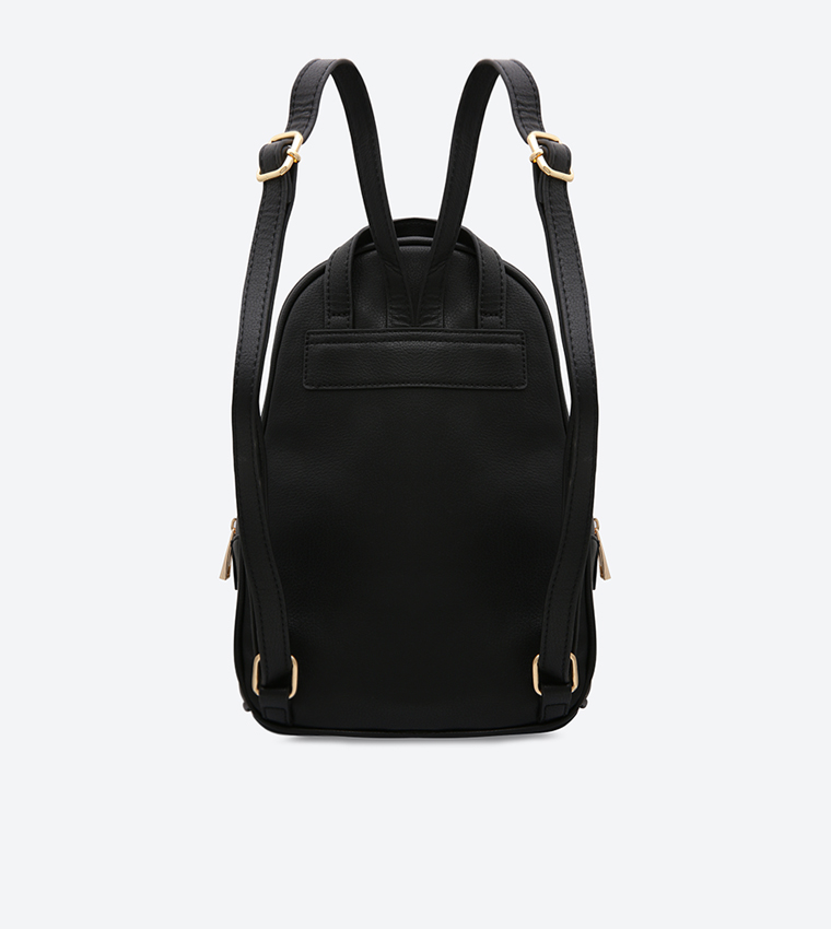 Buy Call It Spring Amalga Backpack Black In Black | 6thStreet Qatar