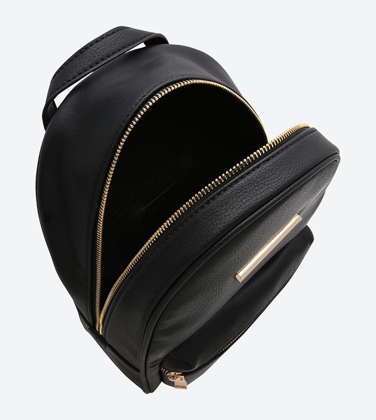 Buy Call It Spring Amalga Backpack Black In Black | 6thStreet Qatar
