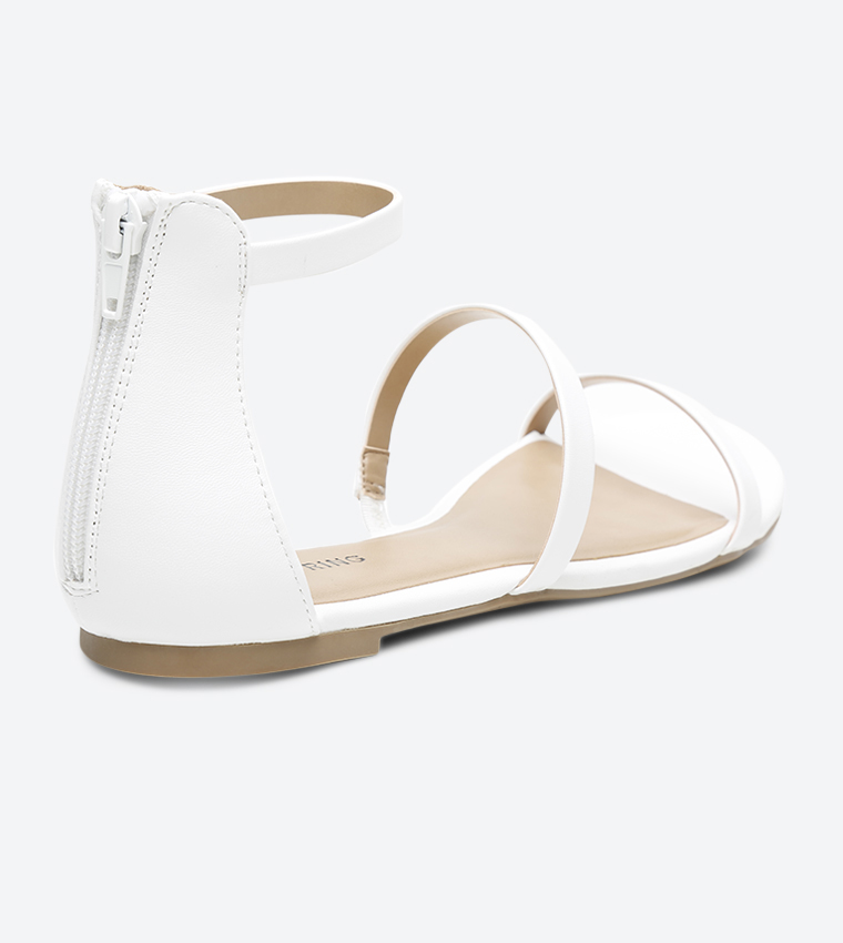 Buy Call It Spring Keahi Sandals White In White | 6thStreet UAE