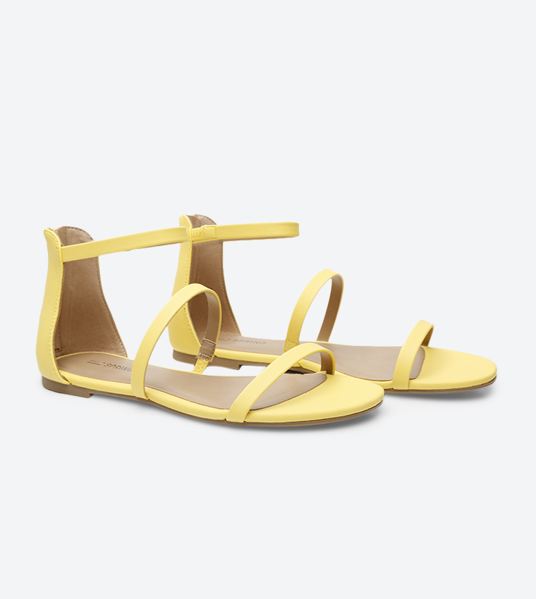 Buy Call It Spring Keahi Sandals Yellow In Yellow | 6thStreet Bahrain
