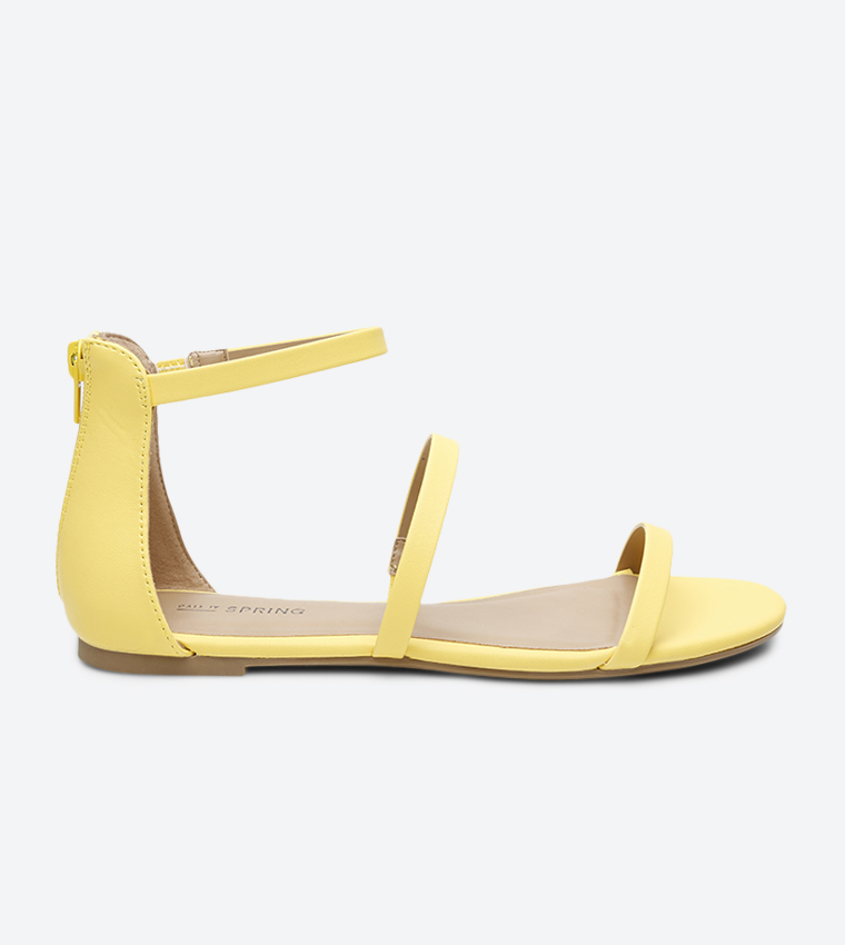 Buy Call It Spring Keahi Sandals Yellow In Yellow | 6thStreet Bahrain
