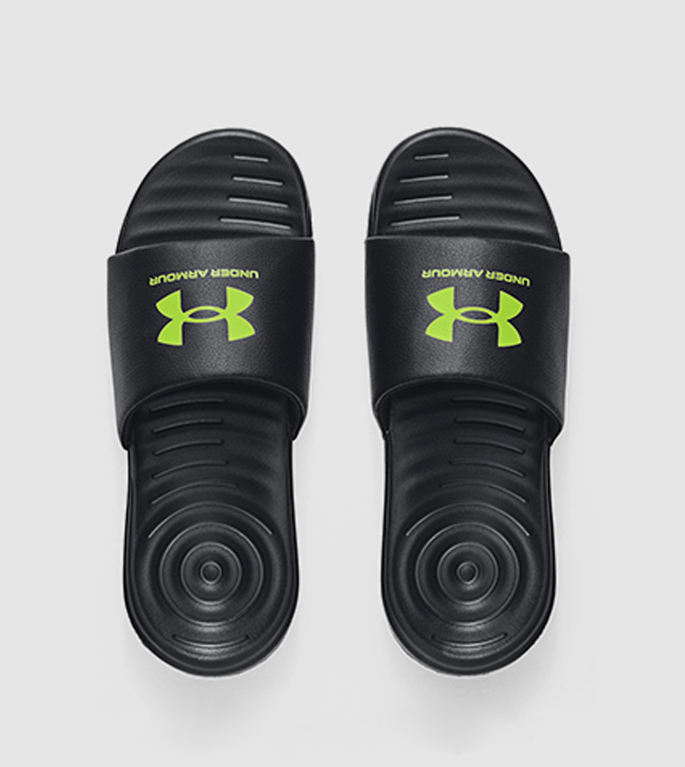 Buy Under Armour M Ansa Fix Slides In Black | 6thStreet UAE