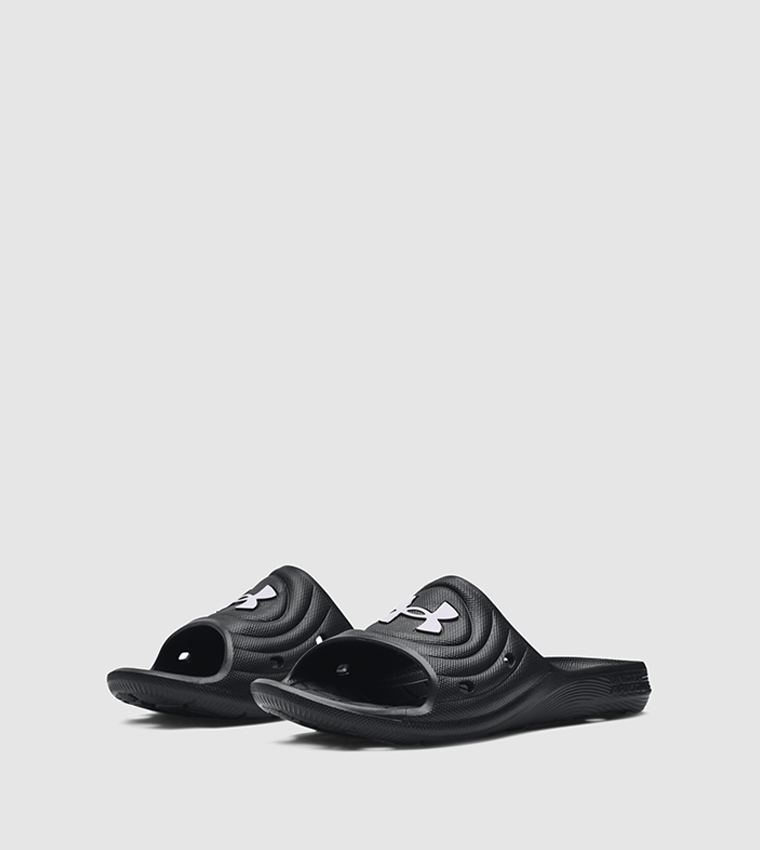 Buy Under Armour UA Locker IV Open Toe Slides In Black | 6thstreet UAE