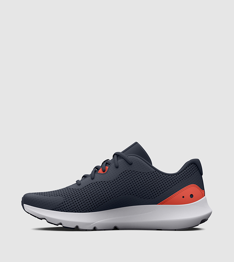 Buy Under Armour Surge 3 Lace Up Running Shoes In Grey | 6thStreet Kuwait