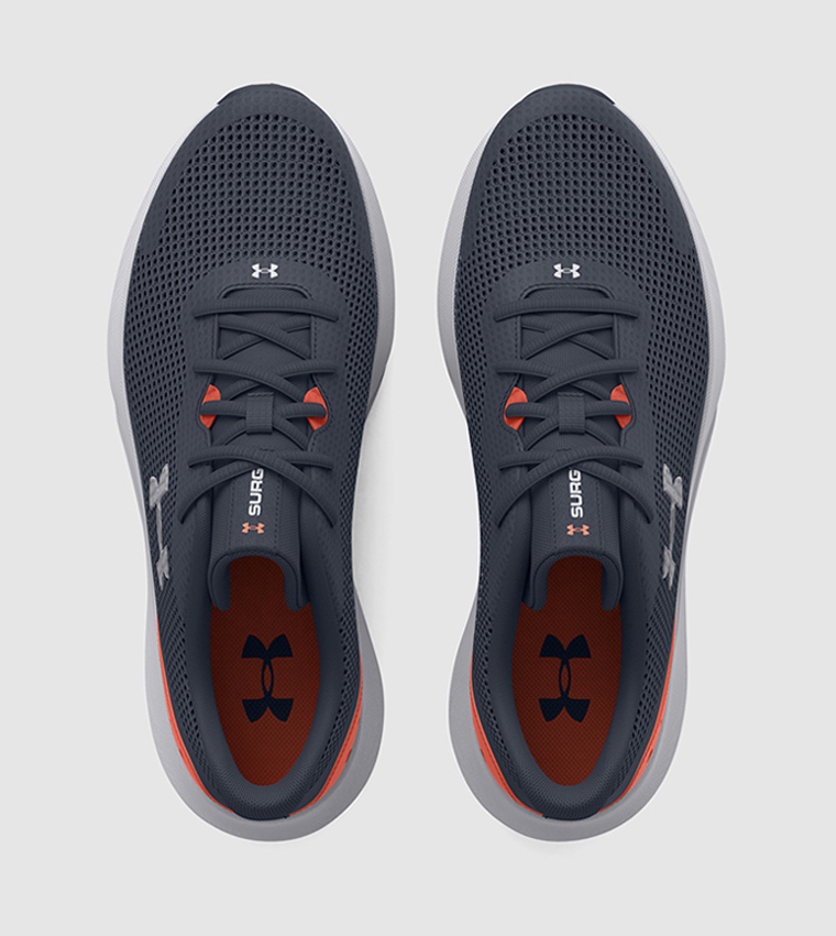 Buy Under Armour Surge 3 Lace Up Running Shoes In Grey | 6thStreet Kuwait