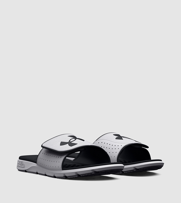 Buy Under Armour M Ignite Pro Slides In White | 6thStreet UAE