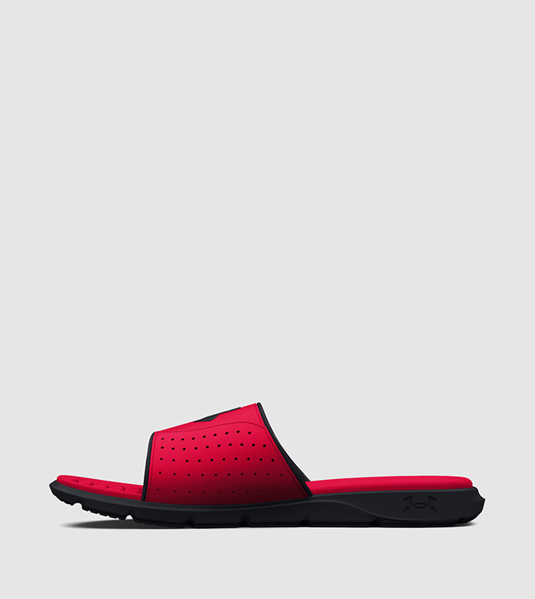 Buy Under Armour M Ignite Pro Slides In Red | 6thStreet Bahrain