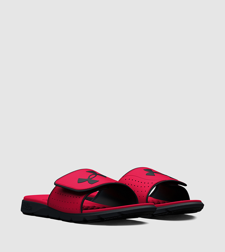 Buy Under Armour M Ignite Pro Slides In Red | 6thStreet Bahrain