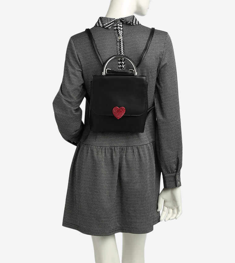 Buy Call It Spring Adaema Backpack Black In Black | 6thStreet Qatar