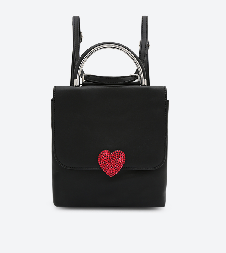 Buy Call It Spring Adaema Backpack Black In Black | 6thStreet Saudi Arabia