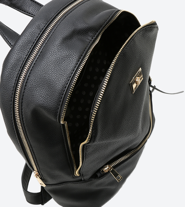 Buy Call It Spring Etroerni Backpack Black In Black | 6thStreet Qatar