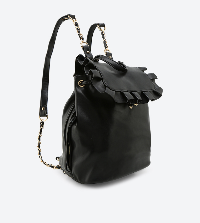 Buy Call It Spring Pointe Backpack Black In Black | 6thStreet Qatar