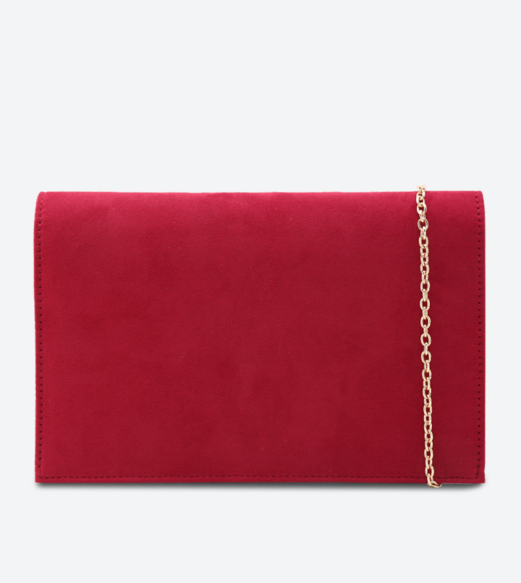 Buy Call It Spring Vesta Clutch Red 30340602 VESTA In Red | 6thStreet Qatar