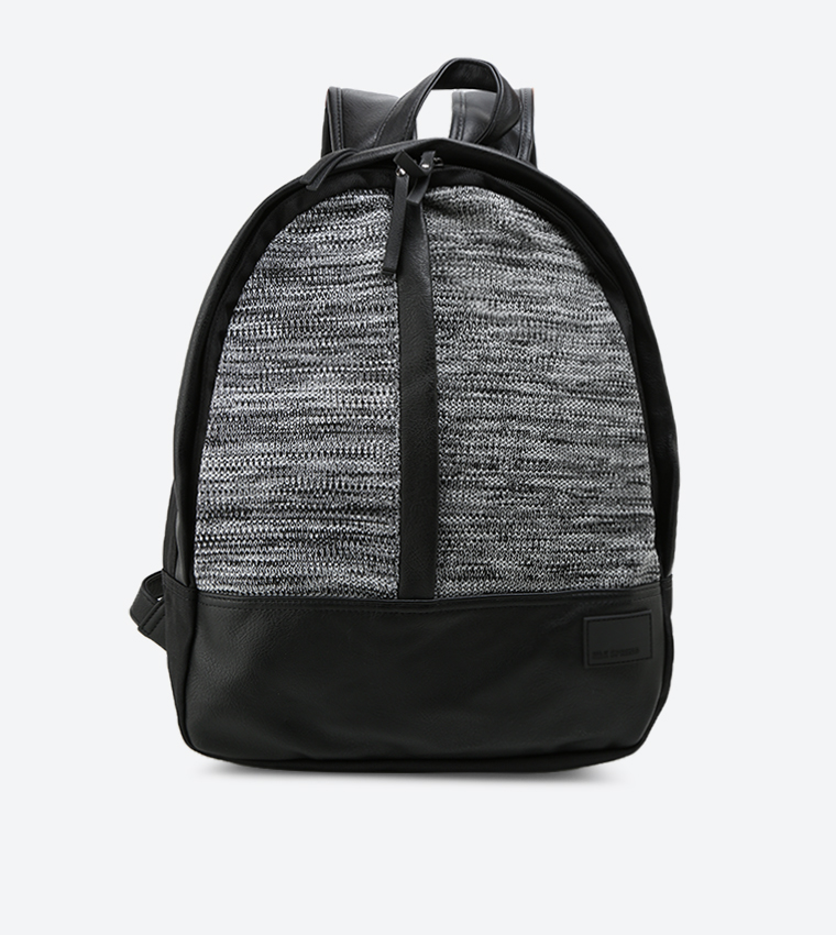 Buy Call It Spring Lichen Backpack Black In Black | 6thStreet UAE