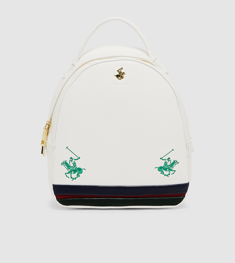 Buy Beverly Hills Polo Club Backpacks White In White | 6thStreet Qatar