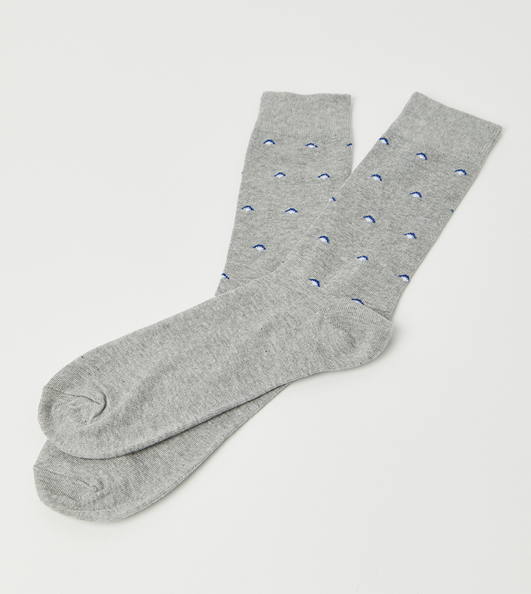 Buy HIS & HERS Crew Socks Set Of 5 In Multiple Colors | 6thStreet Kuwait