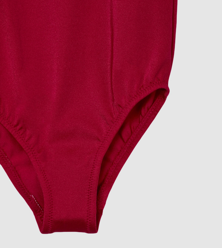 Buy Trendyol Ruffle Detailed Girl Swimsuit In Red | 6thStreet UAE