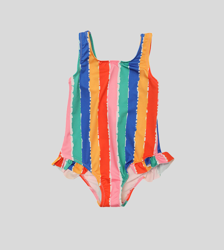 Buy Trendyol Striped Girls Swimwear In Multiple Colors | 6thStreet Bahrain