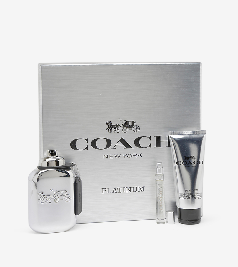 Buy COACH Coach Platinum 3P Edp100+75+Sg Multi In Multiple Colors ...