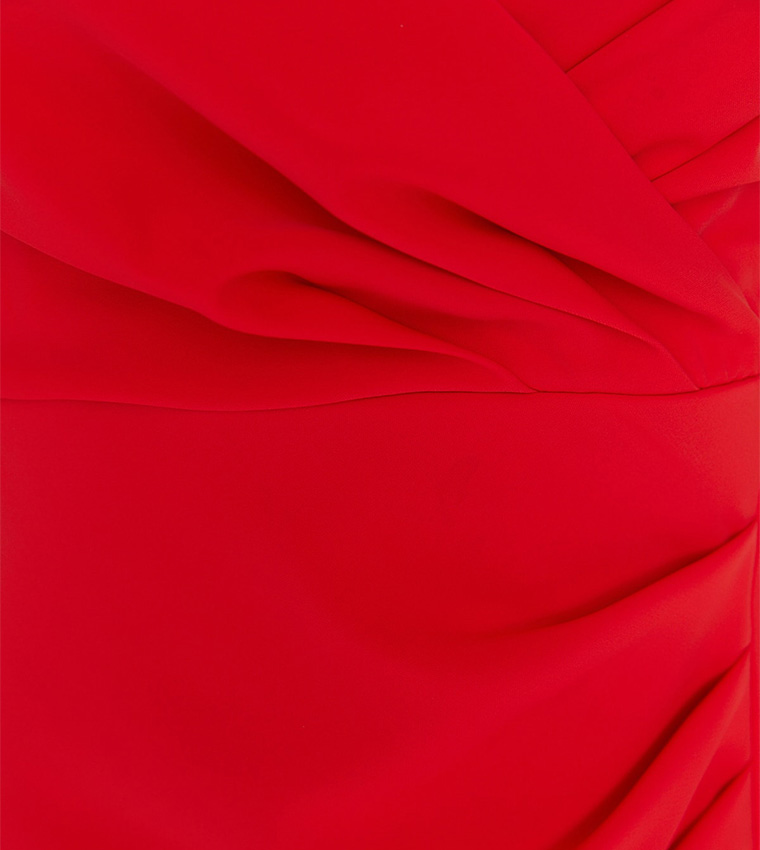 Buy Trendyol Back Piping Detailed Evening Dress & Graduation Dress In ...