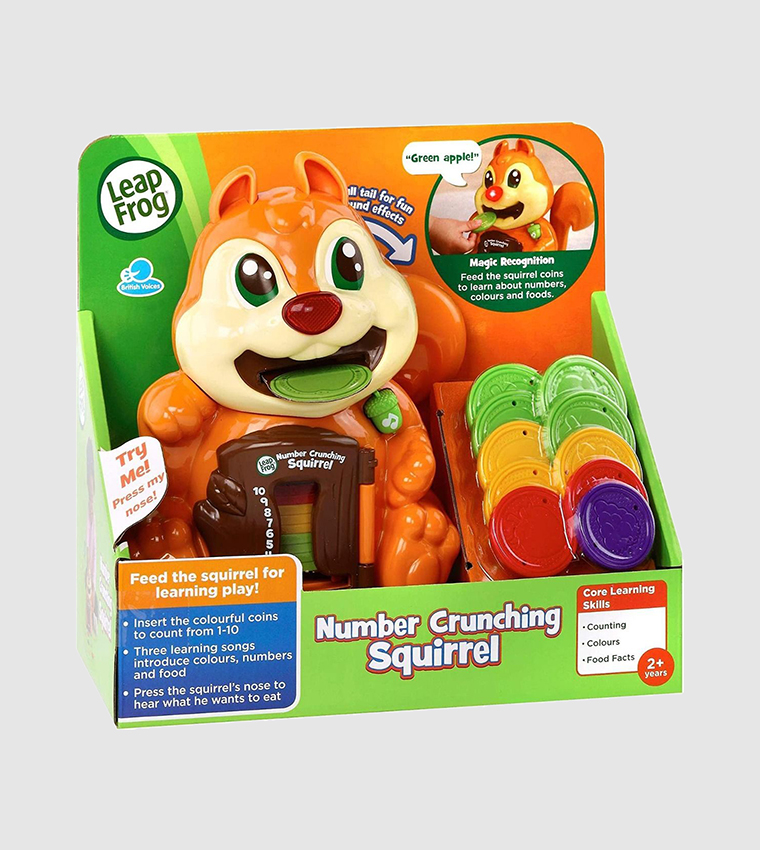 Buy LEAPFROG Leapfrog Number Cunchin Squirrel In Multiple Colors ...
